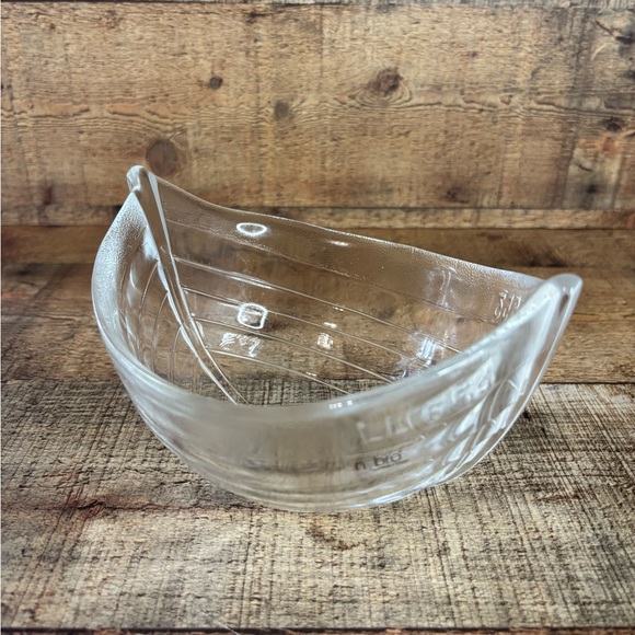 Nybro | Accents | Vintage Nybro Sweden Crystal Glass Boat Bowl Ll653 ...